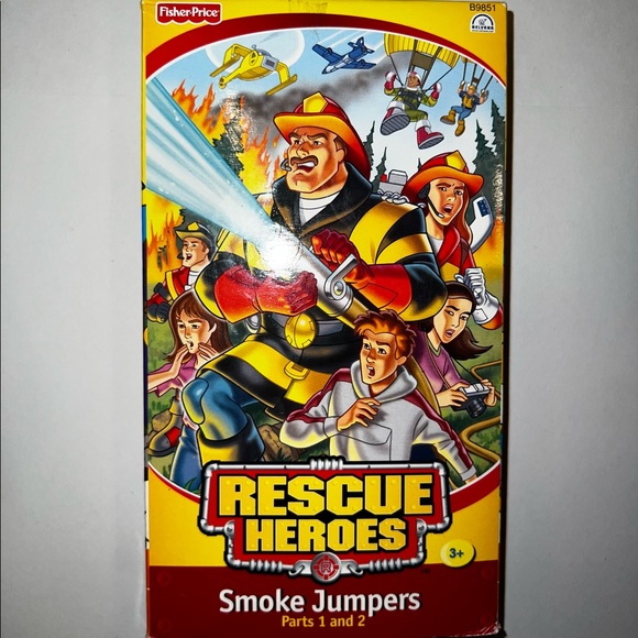 Media | Classic Rescue Heroes Vhs Tape | Poshmark